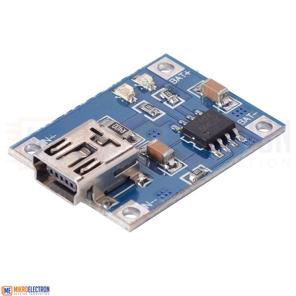 Mini USB Charger Module 5V 1A Li-Battery 18650 LED Charging Board TP4056