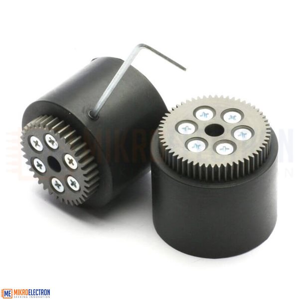 Sumo JS4030 Robot Wheel 40x30mm Pair