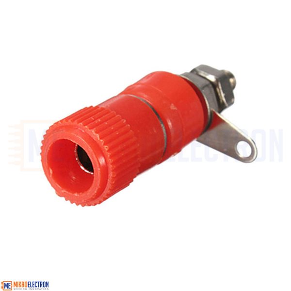 4mm Banana Socket Binding Post Nut Plug Jack Connector Nickel Plated