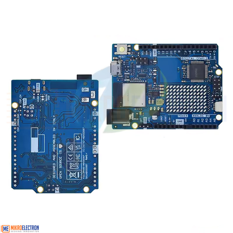 Arduino Uno R4 Wifi Original Chip Mikroelectron