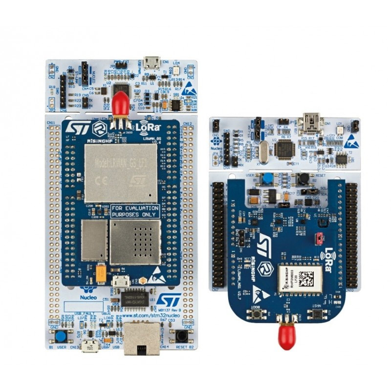 STM32 Nucleo pack LoRa LF band sensor and gateway NUCLEO-L073RZ