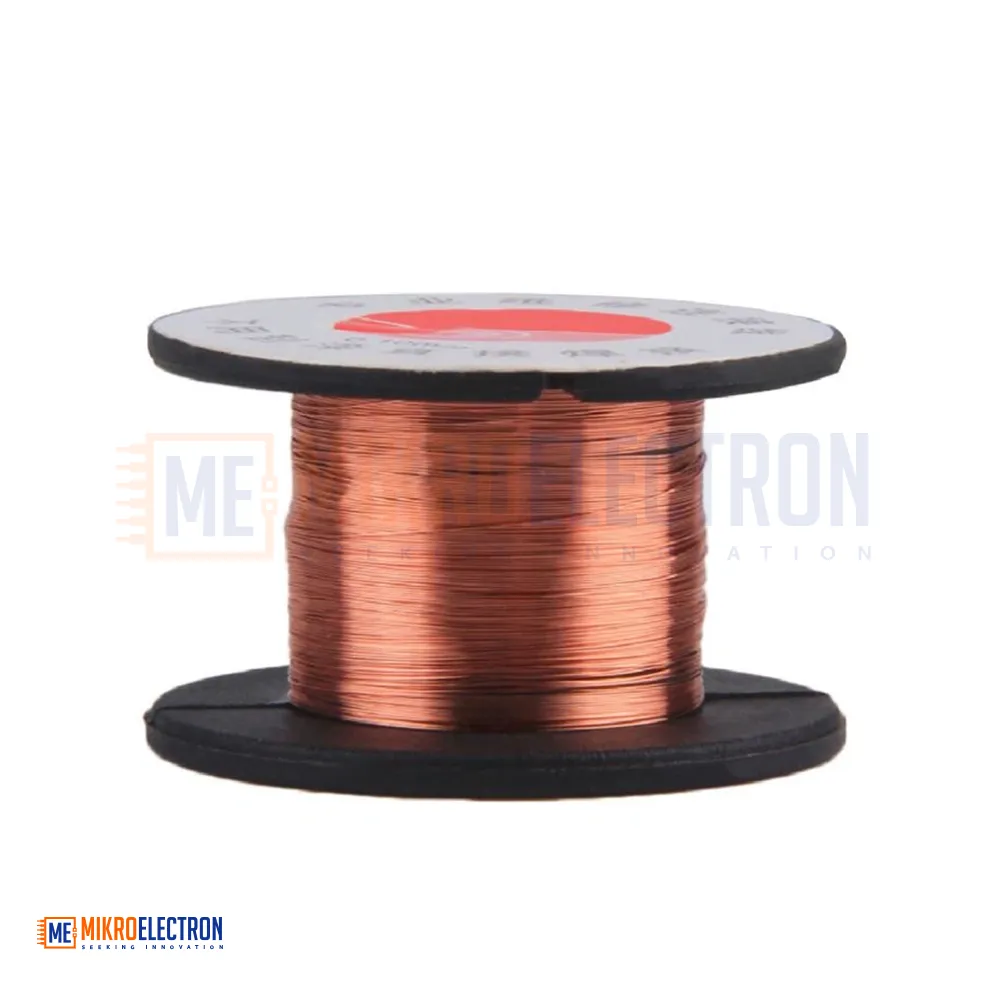 0.1mm Copper Solder Soldering wire PPA Enamelled Reel Wire Repair cable ...