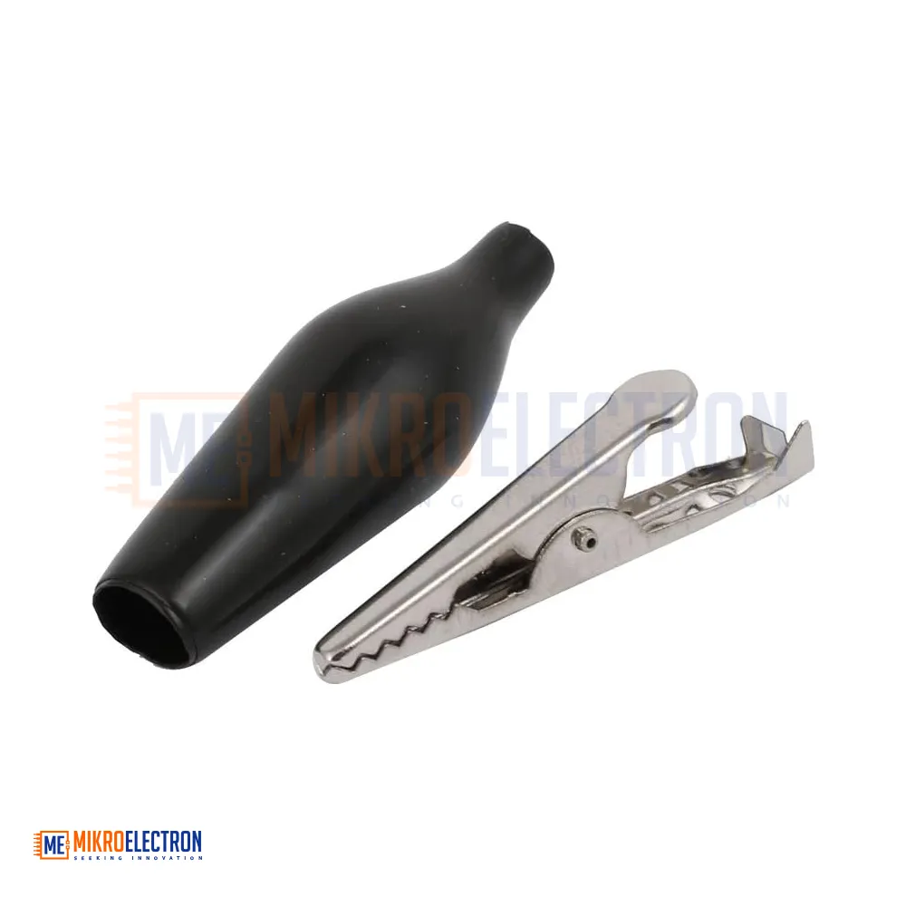 Testing Connector Alligator Clip Length 28mm Black