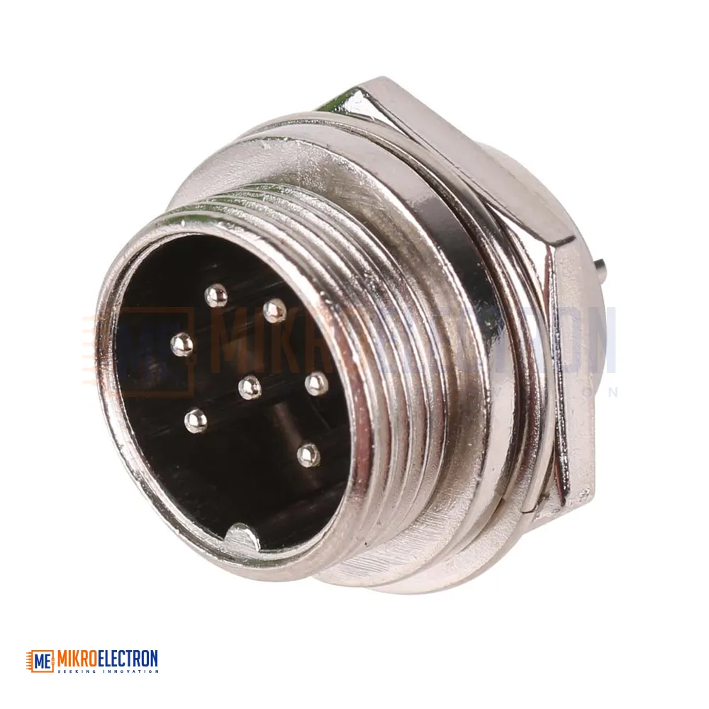 GX16 7PIN Male Circular Aviation Socket Plug
