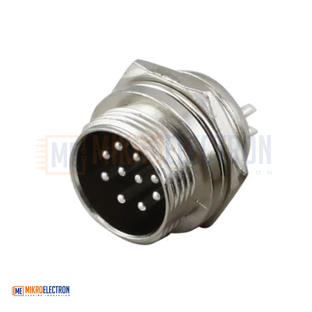 GX16 10PIN Male Circular Aviation Socket Plug
