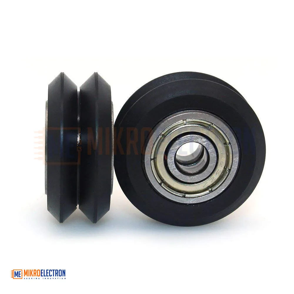 CNC Openbuilds Plastic wheel POM with 625ZZ Bearings V-slot V groove ...