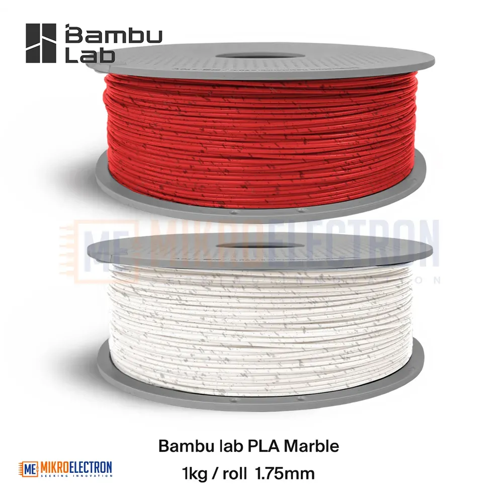 Bambu lab PLA Marble (with spool) 1kg / roll 1.75mm