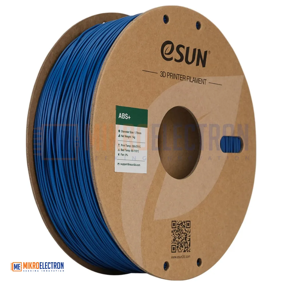 Blue eSUN ABS+ 1.75mm 3D Filament 1KG