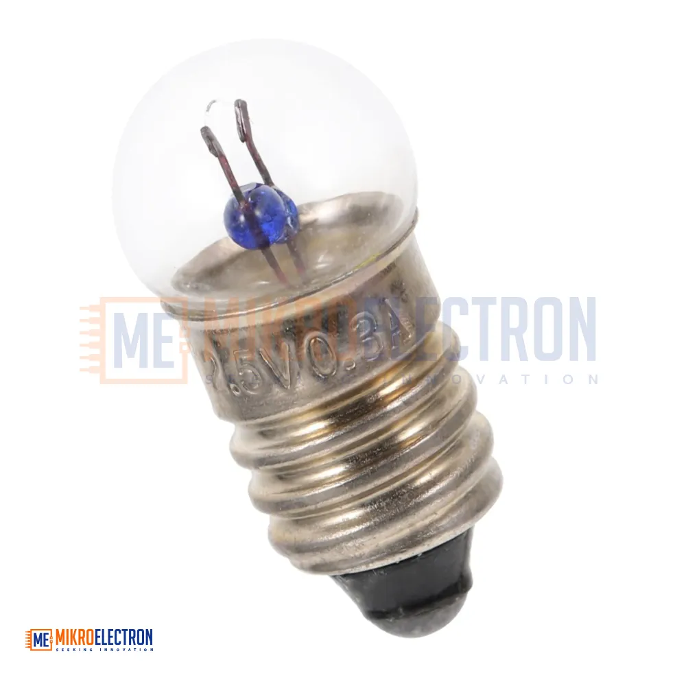 E10 Small Light Bulb 2.5v 0.3A For Electrical Experiments