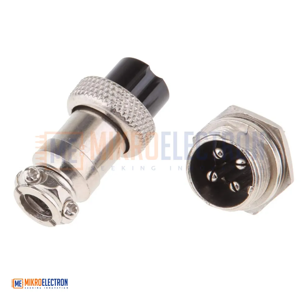 GX16 4Pin Male & Female Connector Aviation Plug