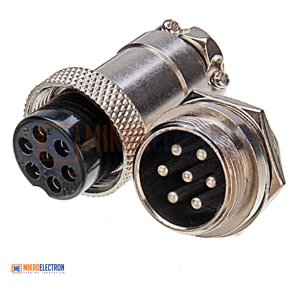 GX16 7Pin Male & Female Connector Aviation Plug