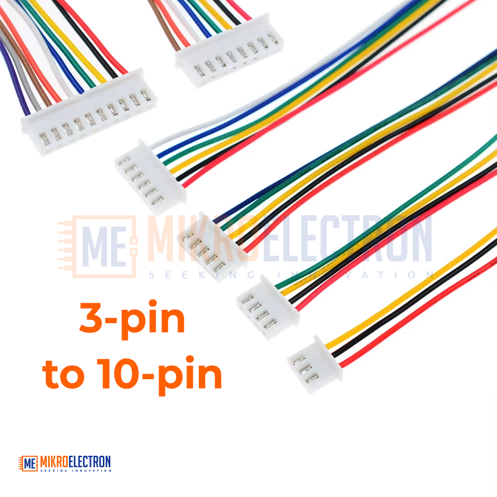 1 Set JST XH 2.54mm Single-headed Connect Wire 1007 26AWG 20cm