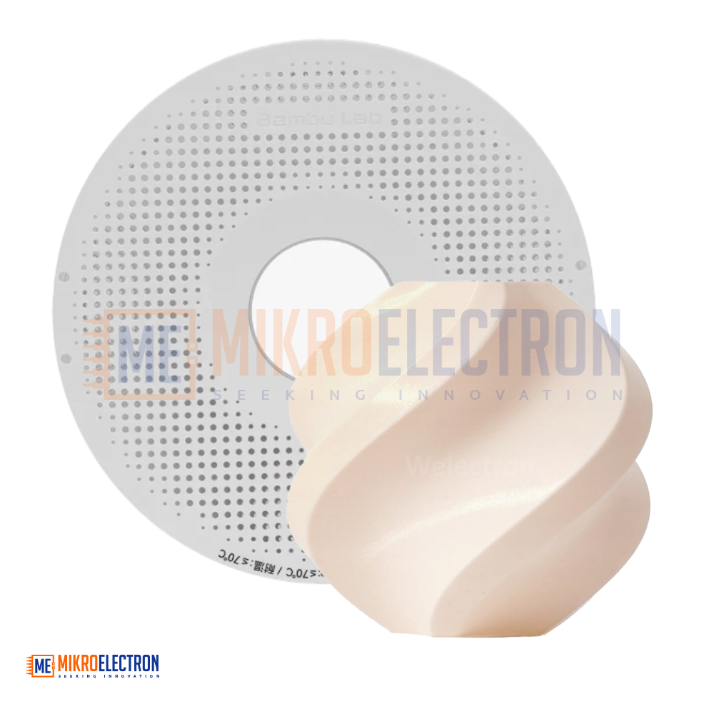Beige Bambu lab PLA Basic (with spool) 1kg / roll 1.75mm