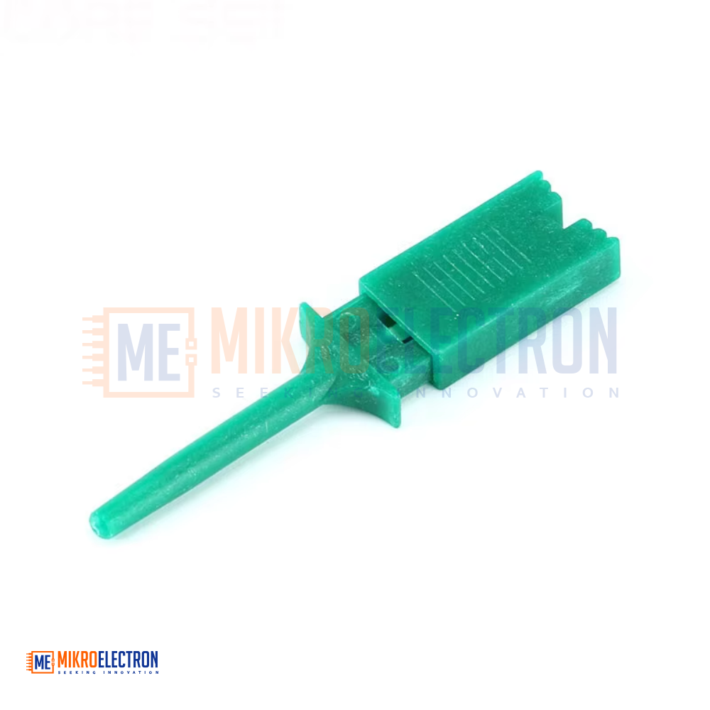 Test Hooks Clip for Logic Analyzers Green
