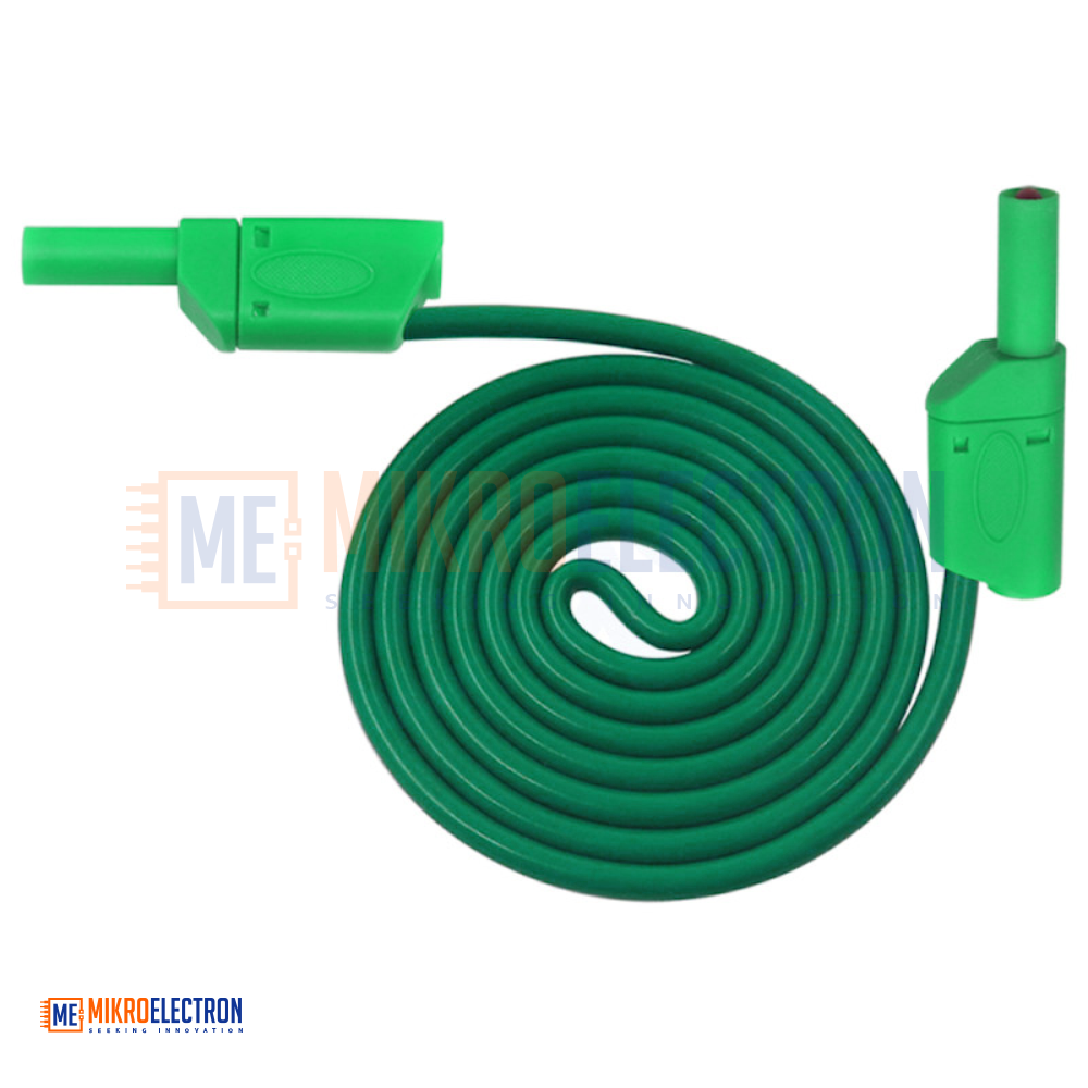 4MM Banana Plug Female to Female Connector Solder Safe Sheath Stackable ...