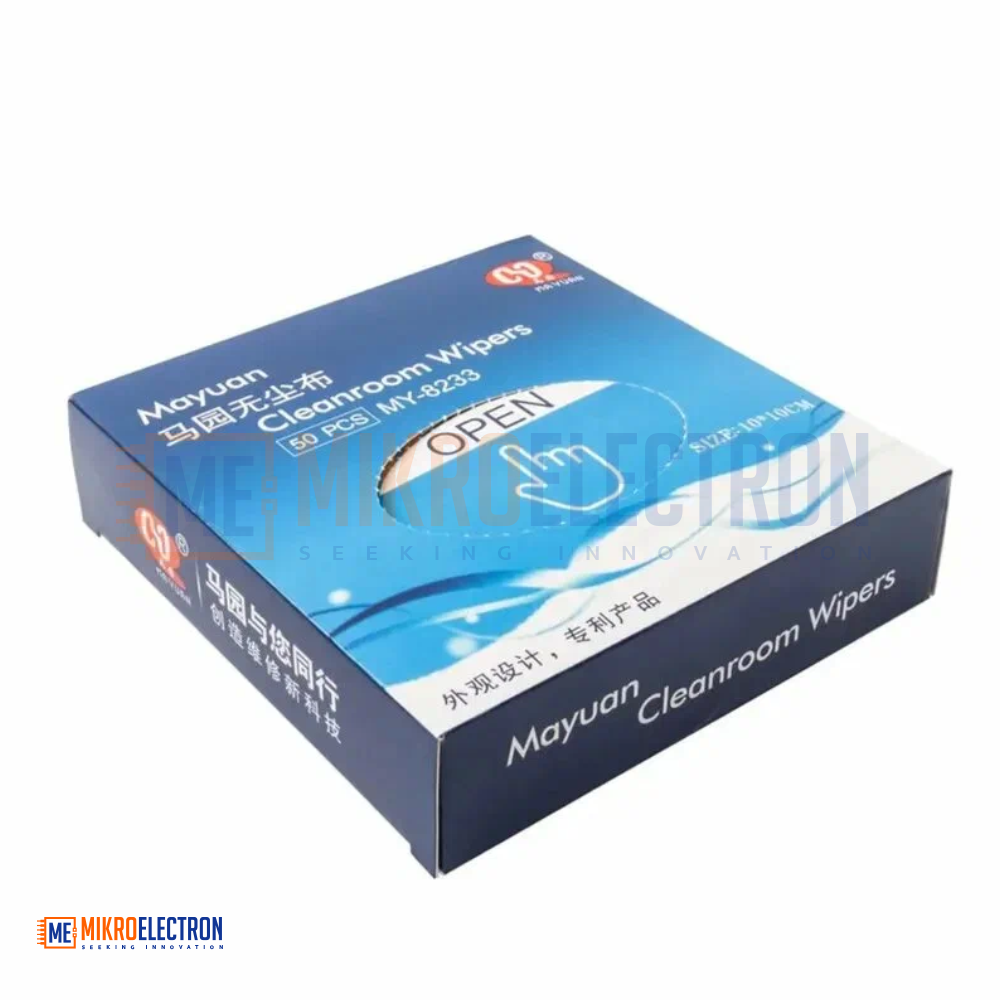 10*10cm Cleanroom Wipers ( 50pcs / Pack ) MY-8233