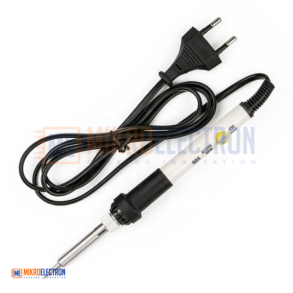 30W Adjustable Temperature Control Electric Soldering Iron ESD Safe ...