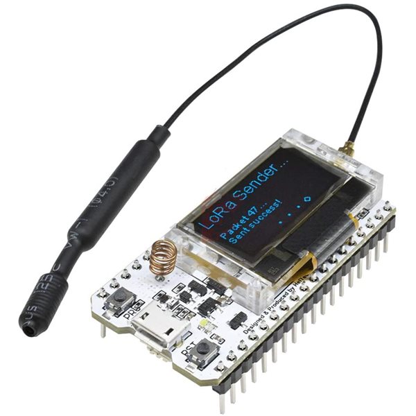 WIFI LoRa SX1276 ESP32 Development Board with OLED 868/915MHz Antenna