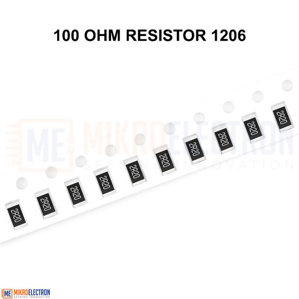 10PCS SMD 1206 RESISTOR 100