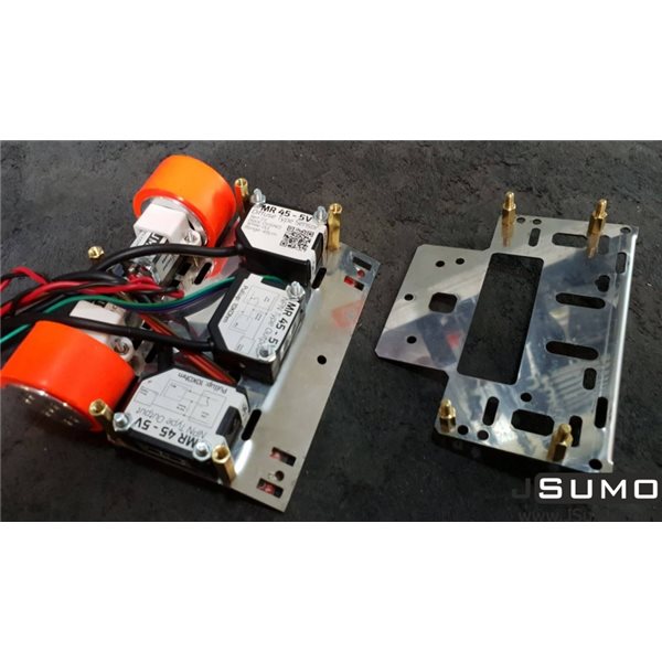 SUMO M1 Mini Sumo Robot Chassis (No Electronics - No Motors)