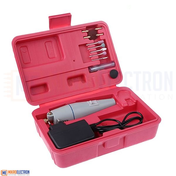 Super MINI Electric Drill Kit with Plastic Box Set Hand